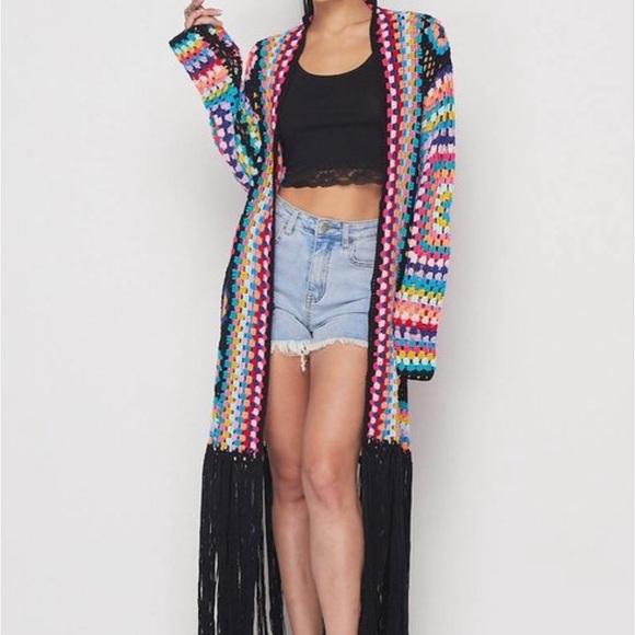 Sweaters | Colorful Knit Sweater | Poshmark